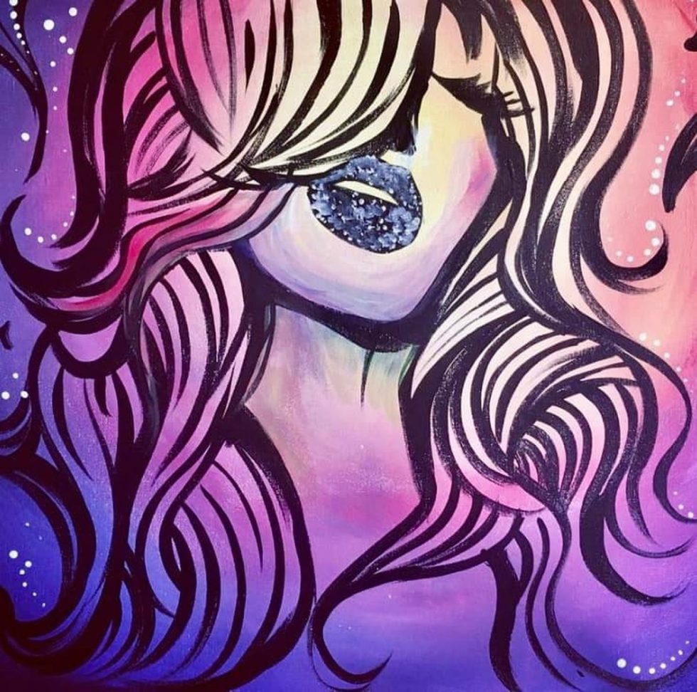 “GLOW UP” Paint and Sip at Tapster Philly (21 and Over) - Stir Up The Paint